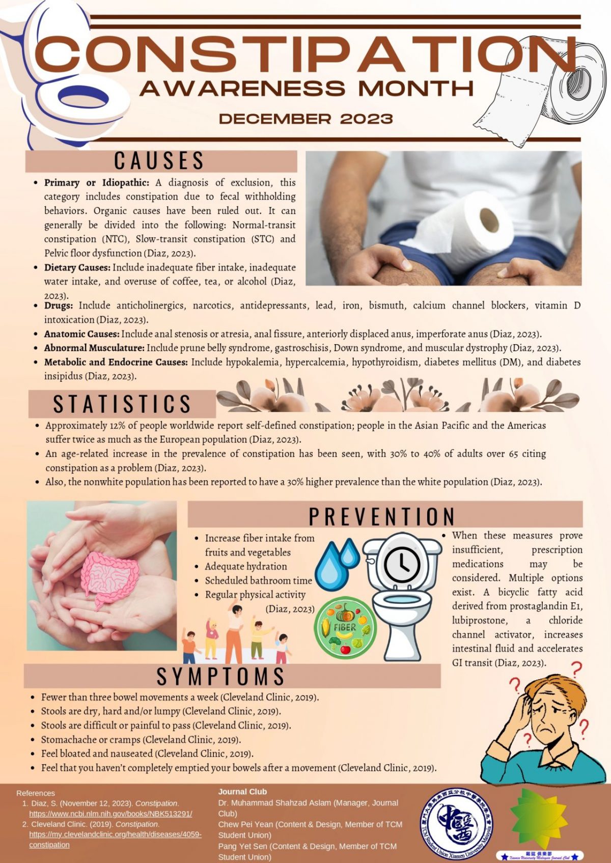 Constipation Awareness Month - Journal club